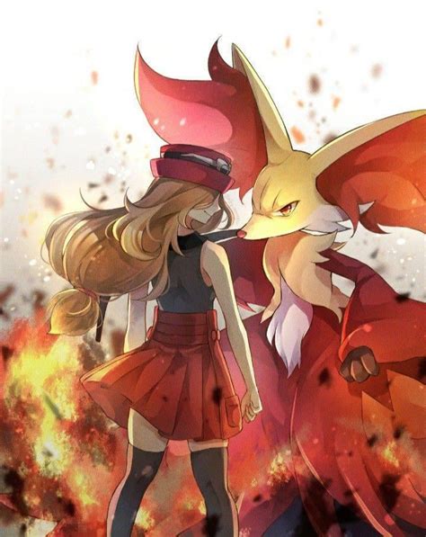 Serena And Delphox Rdelphox Serena And Delphox Rdelphox