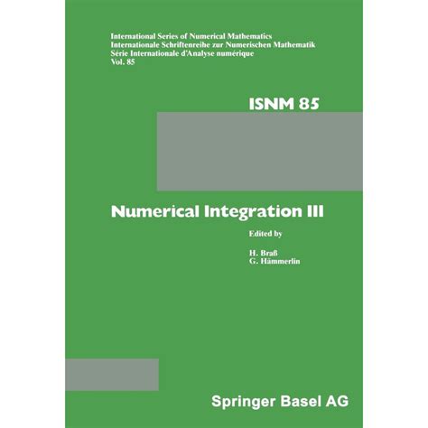 numerical integration iii no shoptime