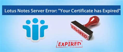 Resuelto Error Del Servidor IBM Lotus Notes Su Certificado Ha