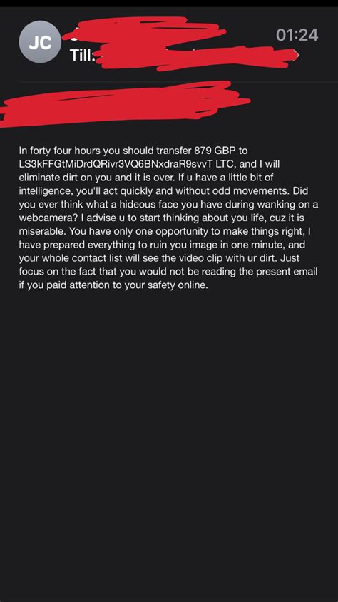 I Received This Mail Today And I Was Wondering If Someone On This Subreddit Have Experinced