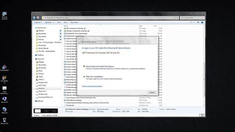 App Running In Background Is Interfering With Dotnetfx Install