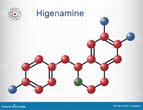 Higenamine Norcoclaurine Molecule Structural Chemical Formula