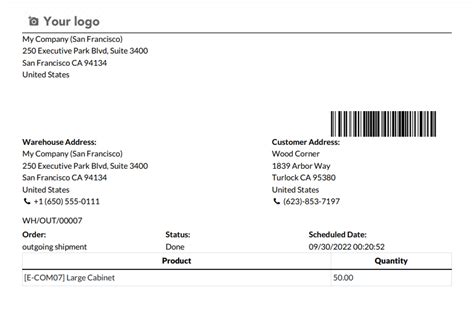[16 0] picking operation report name not proper in formation · issue