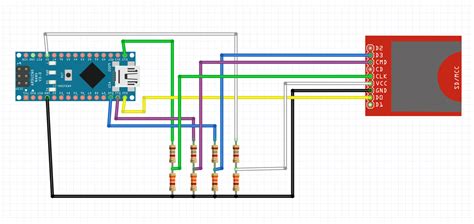 basic sd card reader circuit