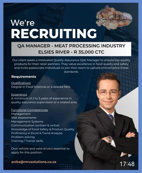 Anita Hill On Linkedin Qamanager Qualityassurance Foodsafety