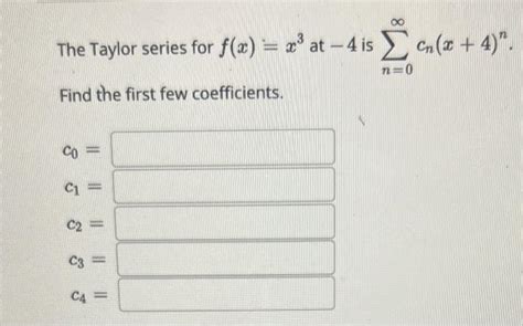 Solved Find The Sum Of The Series N 0n 1 N64n2The Chegg Com