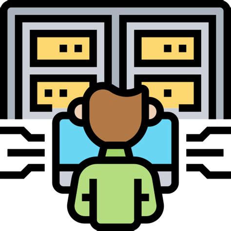 Data Center Free Electronics Icons