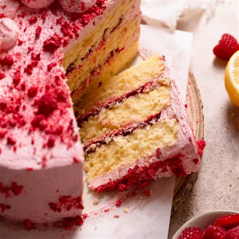 Lemon Raspberry Cake Lemon Raspberry Layer Cake