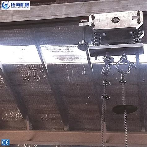 C70 Facade Mounted Monorail Bmu System For Window Cleaning Facade Access Equipment Monorail