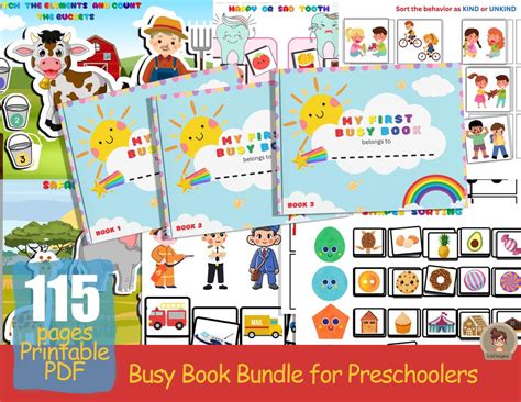 Busy Book Bundle Etsy