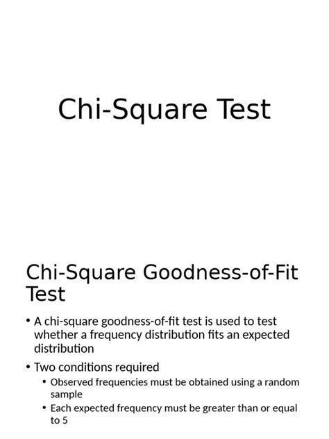 Lecture 12 Chi Square Test 100 With Notesx Pdf Chi Squared Test Statistical