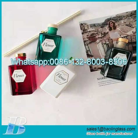 Mga Supplier Ng Fragrance Brown Black Glass Diffuser Bottles