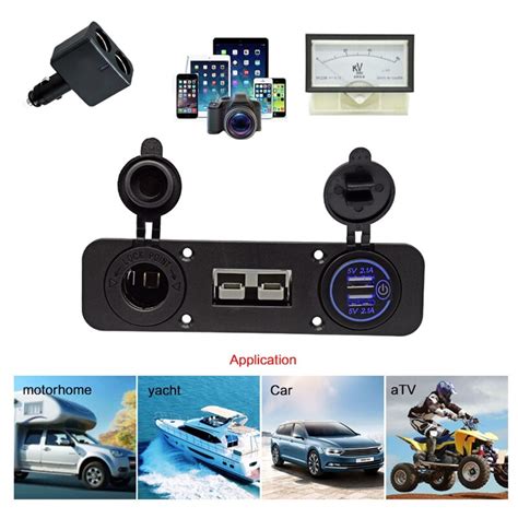 Flush Mount Anderson Plug Socket Dubbele Usb Lader Grandado