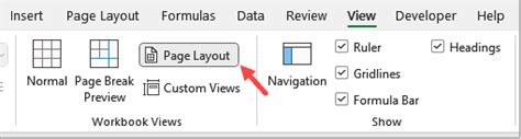 How To Remove Page Numbers In Excel