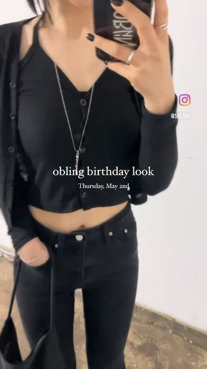 올블랙 여자룩북 데일리룩 Youtube