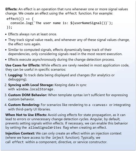 Sree T On Linkedin Angular 18 Effects From Angulardev Angulareffects