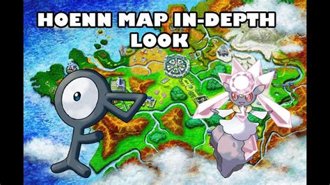 Pokemon Omega Ruby And Alpha Sapphire Exclusive Coverage Hoenn Map