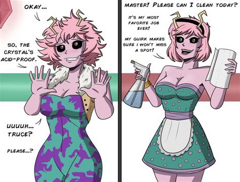 Mina Ashido By Polmanning On Deviantart Comic Art Girls Character