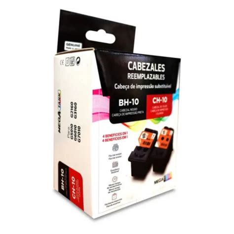 Bh 10 And Ch 10 Cabezal Negro Y Cabezal A Color Tecnobodega