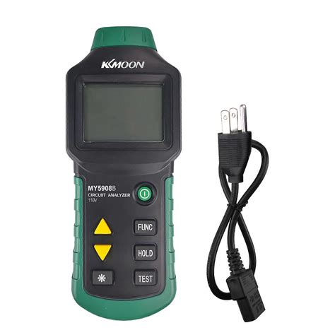 My5908 Digital Circuit Analyzer Lcd Backlight True Rms Ac Voltage Rcd Gfci Electrical Tester