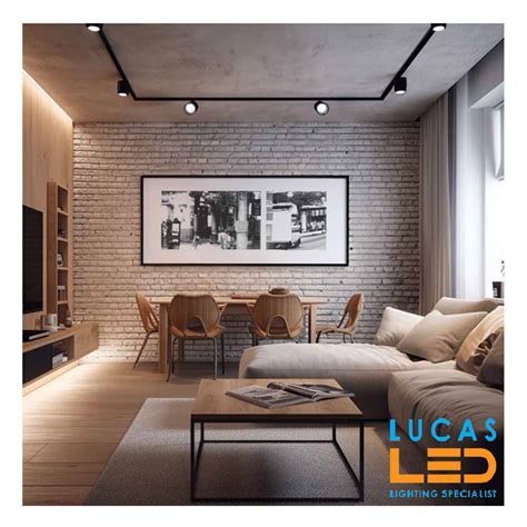 Rail Led Track Lighting System Ceiling And Wall Mounted Projector Lucas Led