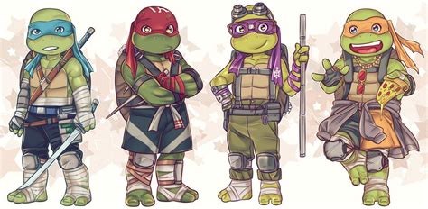 Tmnt Chibi Wallpapers Top Free Tmnt Chibi Backgrounds Wallpaperaccess