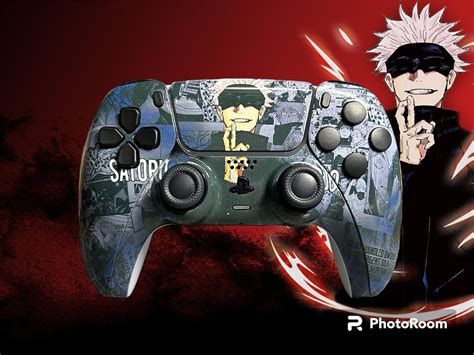 Gojo Jujutsu Kaisen Ps5 Controller Cesarsgaragedesigns