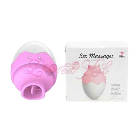 7 Speed Tongue Vaginal Egg Clitoral Stimulator Vibrator Loved Hub