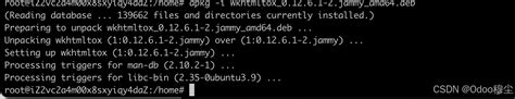 15分钟完成odoo18 0安装与基本配置 odoo18安装 csdn博客