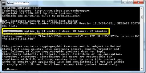 Cisco Show System Uptime Steve Hardie
