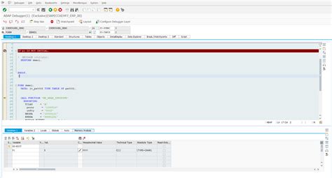 Main Keyboard Shortcuts When Working With The Abap Debugger