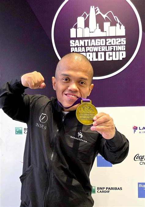 Aceituno Campeón De La Santiago 2025 Parapan American Cup La Edicion