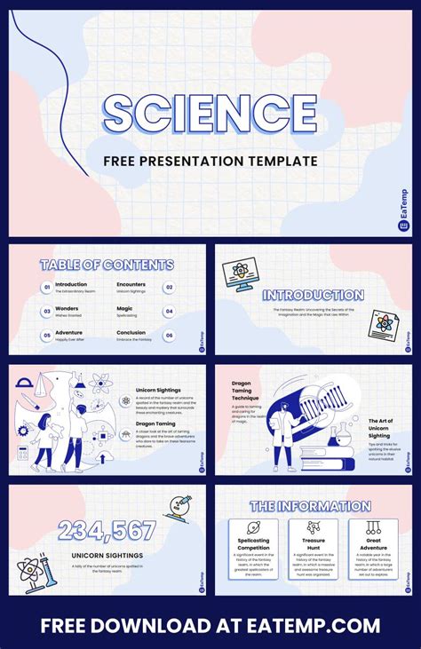 Powerpoint Science Template