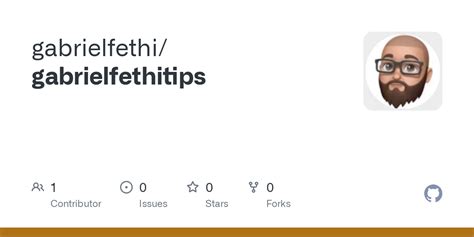 GitHub Gabrielfethi Gabrielfethitips