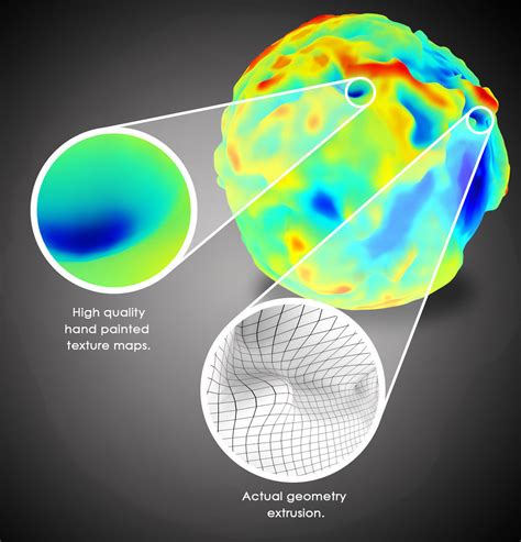 Earth Gravity Map 3d Model Cgtrader