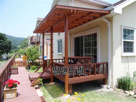 창원 마산 내서읍 전원주택 테라스 데크 방부목울타리 방부목데크 테라스지붕 파고라 렉산 합성목재 네이버 블로그