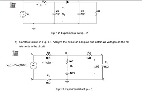 Solved A Read The Tutorials Related To Ltspice Ltspice