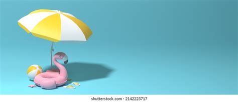 3d 벡터 비치 옐로우 우산 여름 스톡 벡터로열티 프리 2240659593 Shutterstock