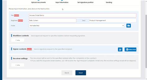 Secure Requested Documents With A Secret Code Gmo Sign Help Center