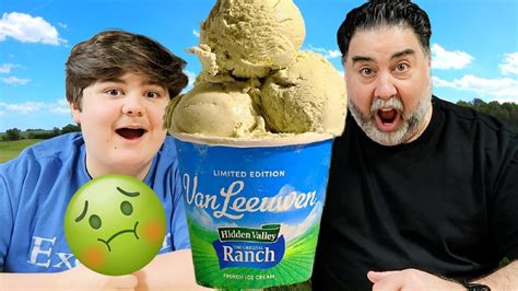 Limited Edition Van Leeuwen Hidden Valley Ranch Ice Cream Chris Frezza