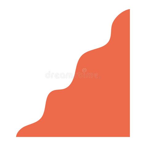 Abstract Border Soft Curved Artistic Composition Stock Illustration Illustration Of Curved