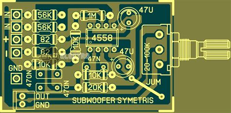 Rangkaian Counter Sederhana Layout Pcb Ilmu Elektronika Riset
