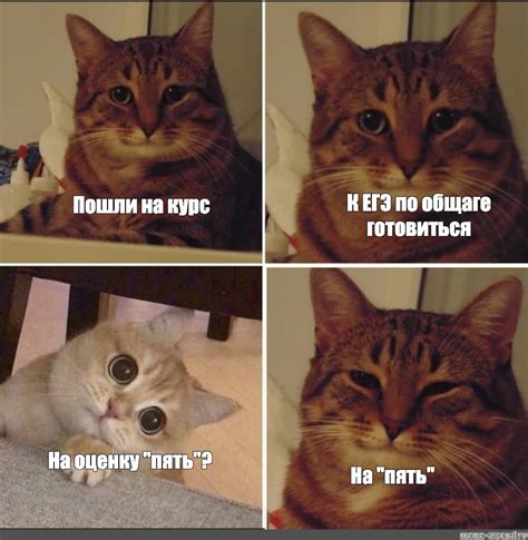 Комикс мем К ЕГЭ по общаге готовиться Пошли на курс На оценку пять На пять Комиксы