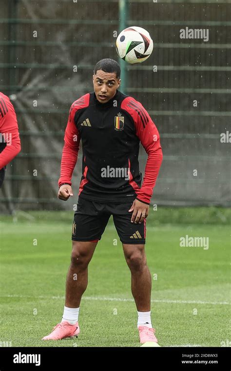 Freiberg Germany 21st June 2024 Belgiums Youri Tielemans Pictured