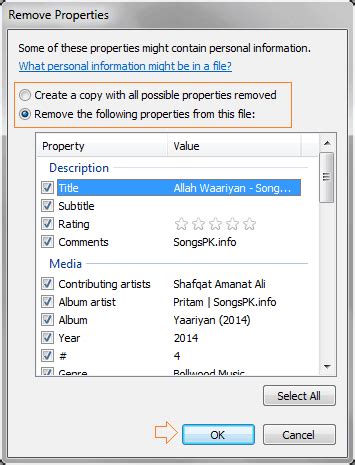 How To Remove Properties And Personal Information From Files In Windows