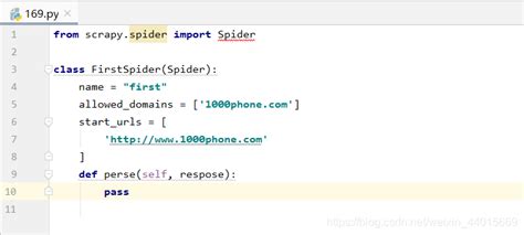 Python爬虫：scrapy报错：modulenotfounderror No Module Named ‘scrapyspider