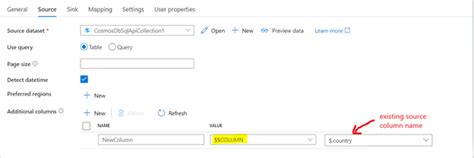 Adding A Dynamic Column In Copy Activity Of Azure Data Factory Stack