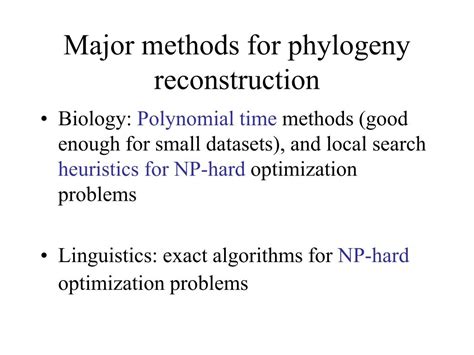 Ppt Challenges In Computational Phylogenetics Powerpoint Presentation Id 4900148