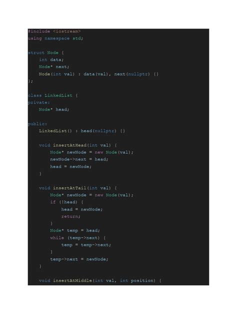 linear linked list all operations included pdf computer