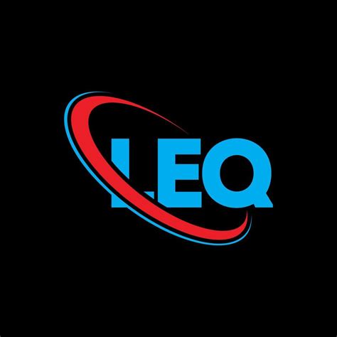 Leq Logo Leq Letter Leq Letter Logo Design Initials Leq Logo Linked With Circle And Uppercase